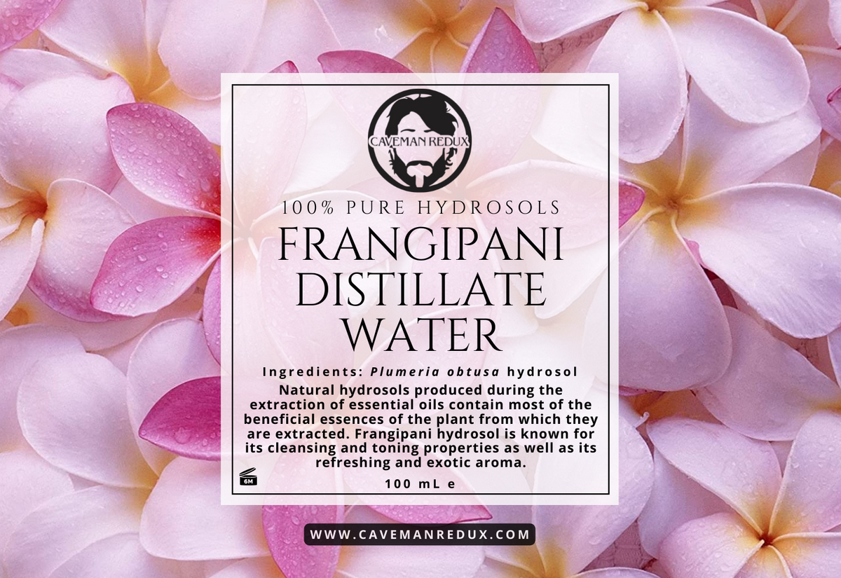 Frangipani Hydrosol (Plumeria Water) | Caveman Redux