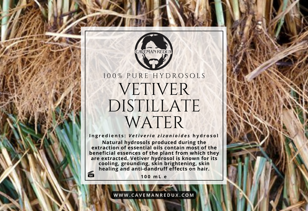 Vetiver Hydrosol (Vetiver Water) | Caveman Redux